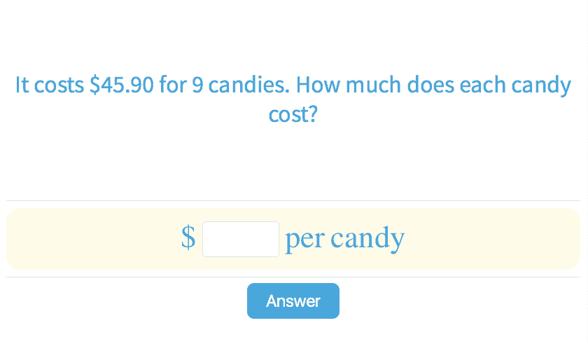 Sixth Class - Practice with Math Games